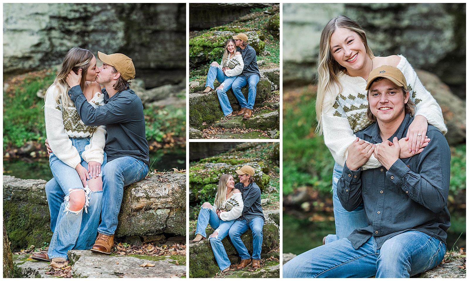 Compton Caves Fall Engagement Session