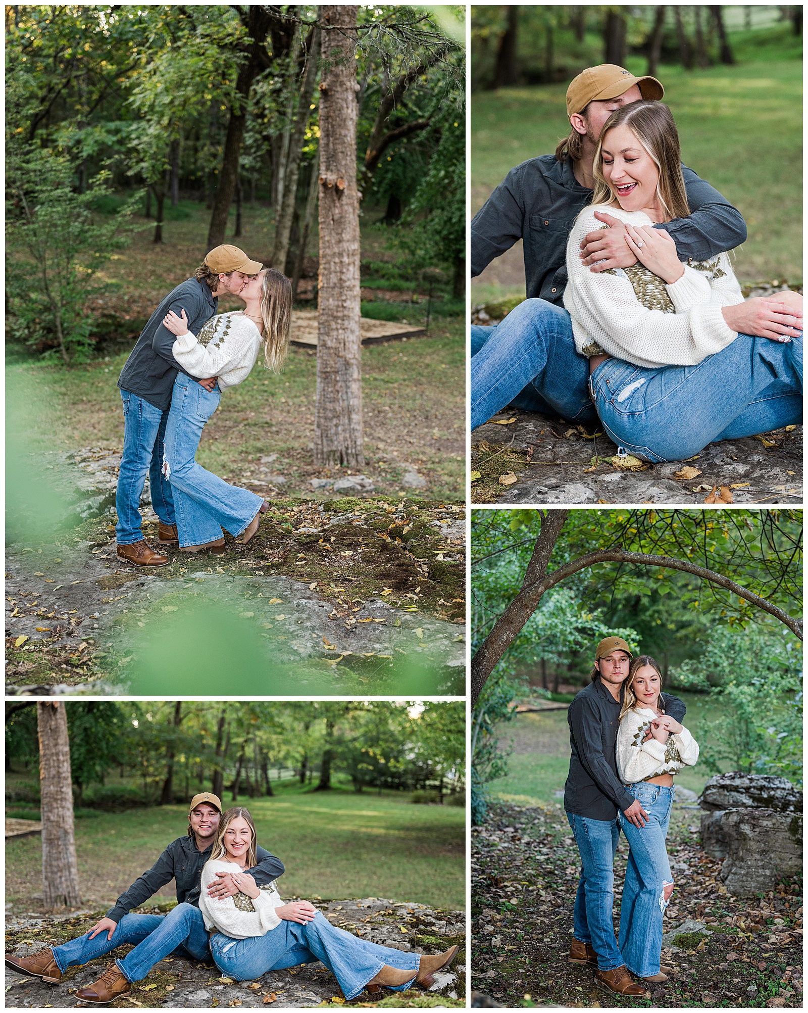 Compton Caves Fall Engagement Session